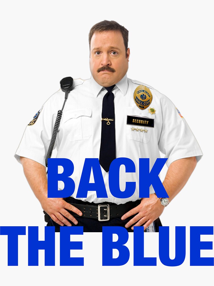 "back the blue meme" Sticker for Sale by melgonzz | Redbubble