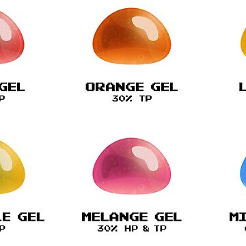 "Tales of Gels" Sticker for Sale by amandartwork | Redbubble