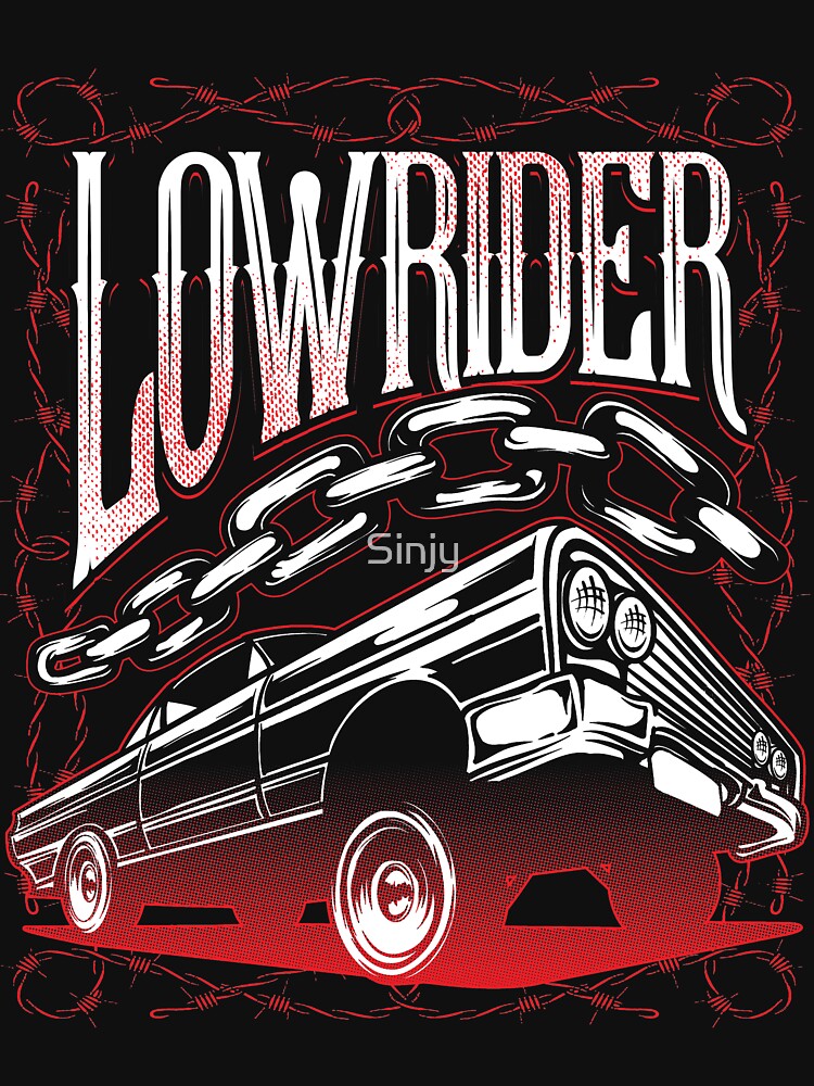 "Lowrider Vintage Classic Car Design" Essential T-Shirt for Sale by ...