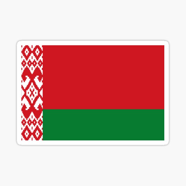 "Belarus Flag" Sticker for Sale by Javaland | Redbubble