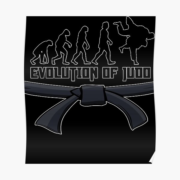 "Evolution Of Judo Classic T-Shirt" Poster for Sale by haaskael39 | Redbubble