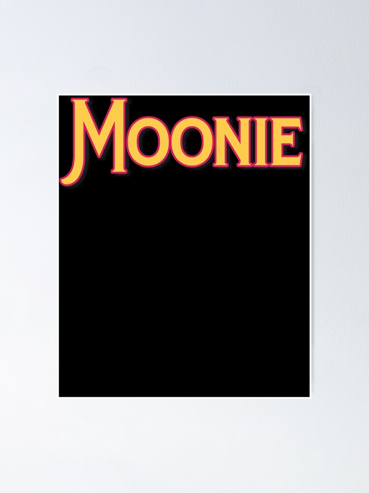 "Moonie logo" Poster for Sale by dressstrike | Redbubble