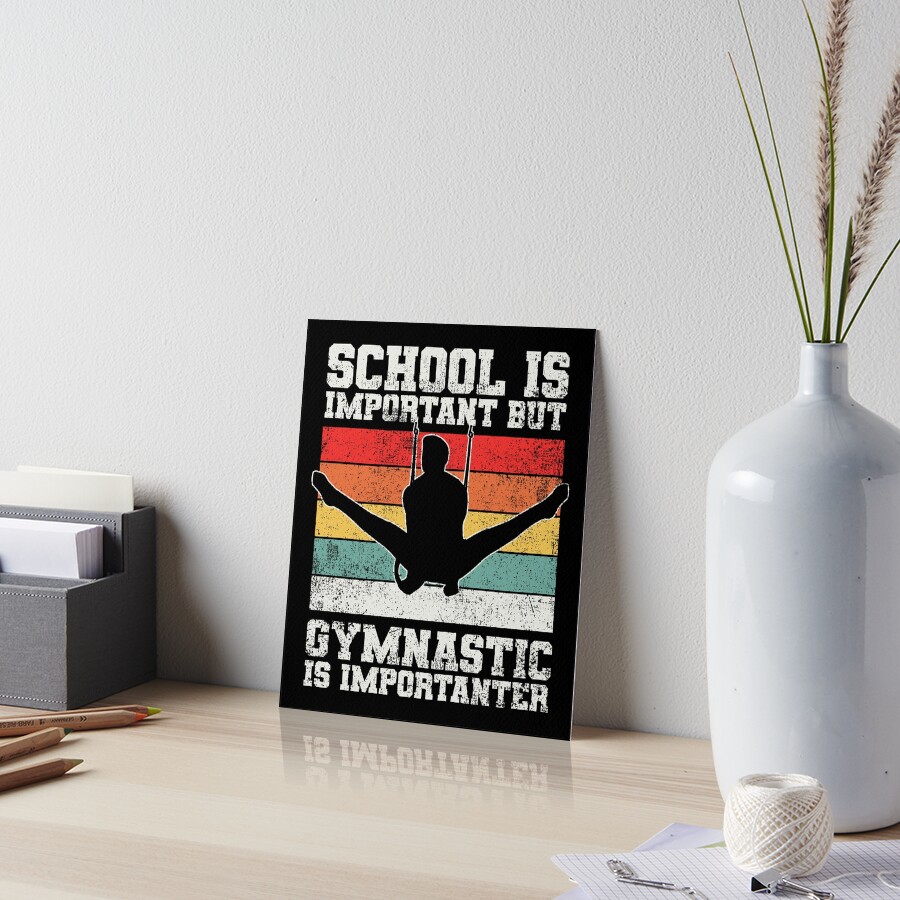 "Gymnastics Gymnasts" Art Board Print by Mealla | Redbubble