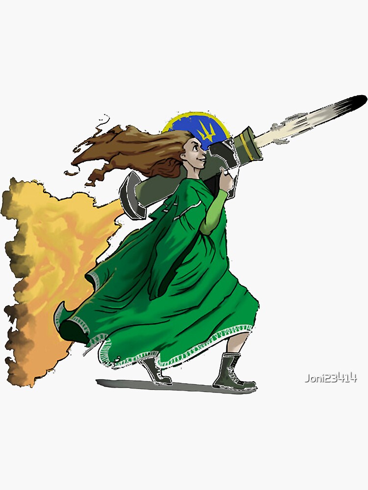 "Saint Javelin Classic" Sticker by Joni23414 | Redbubble