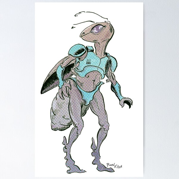 "Space Ant" Poster for Sale by RonSilva | Redbubble