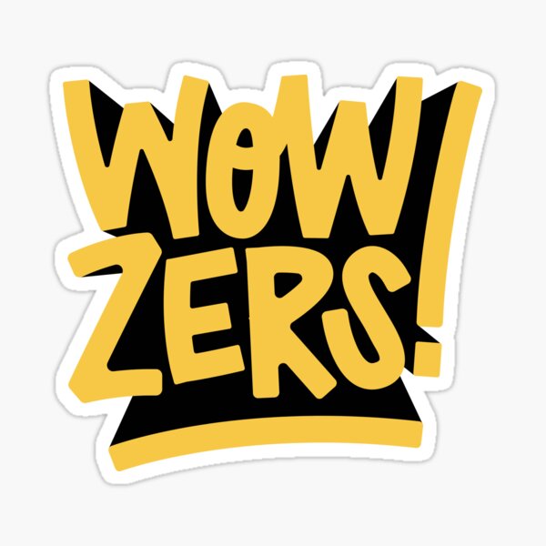 "Wowzers" Sticker by Subnify | Redbubble