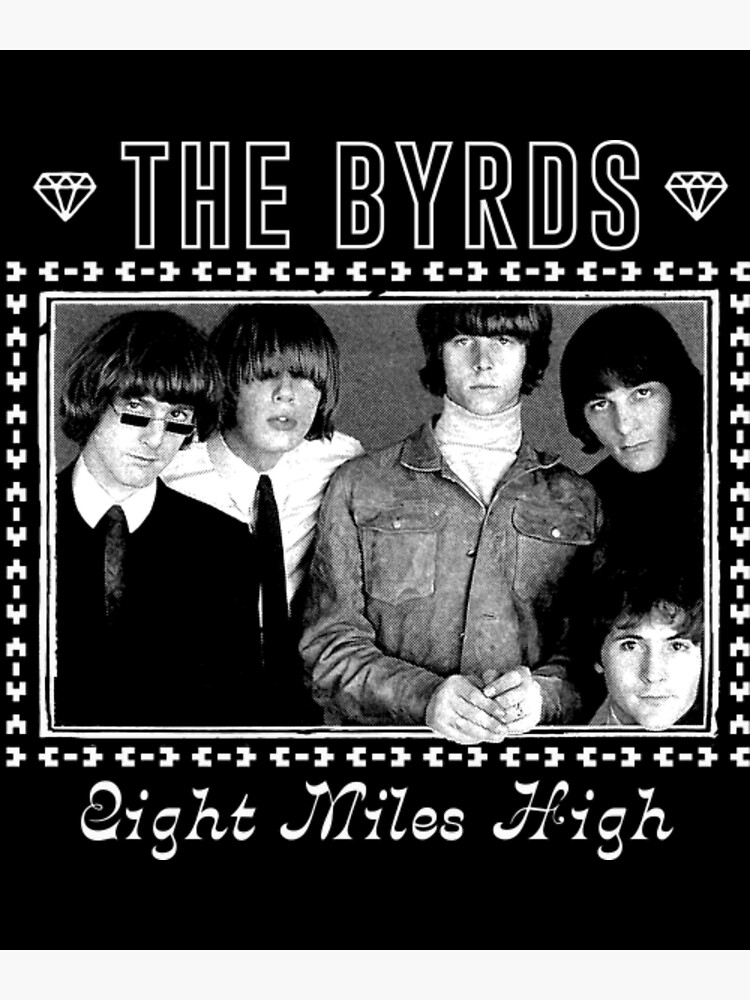 "The Byrds - Vintage Style Retro Fan Art" Art Print for Sale by ...