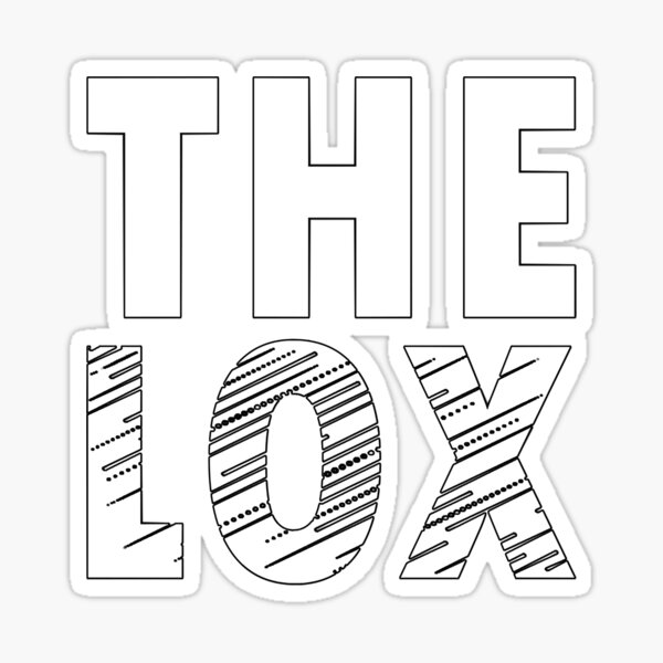"Trend The Lox Gifts For Music Fan" Sticker by Dimitrimarvin | Redbubble