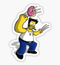Homer Simpson: Stickers | Redbubble