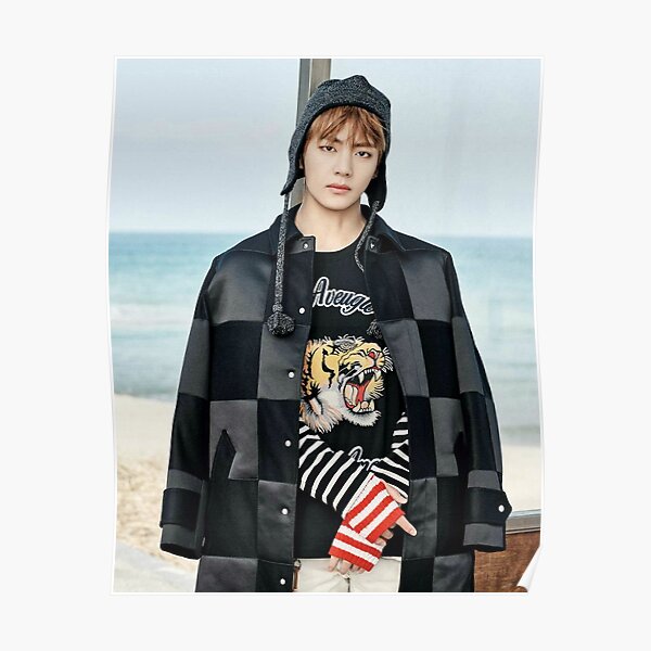 Póster «BTS - YNWA Taehyung» de Satanscookiecat | Redbubble