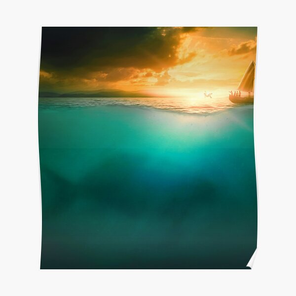 "Über Bord - Verrat - Symbolische moderne abstrakte Fotografie-Kunst ...