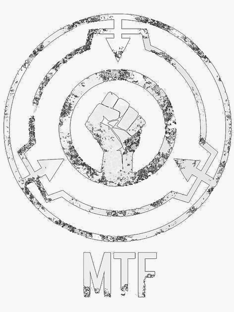 "Mobile Task Force SCP Foundation" Sticker for Sale by msuwun | Redbubble