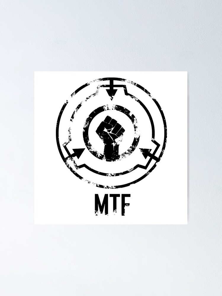 "Mobile Task Force SCP Foundation" Poster for Sale by msuwun | Redbubble
