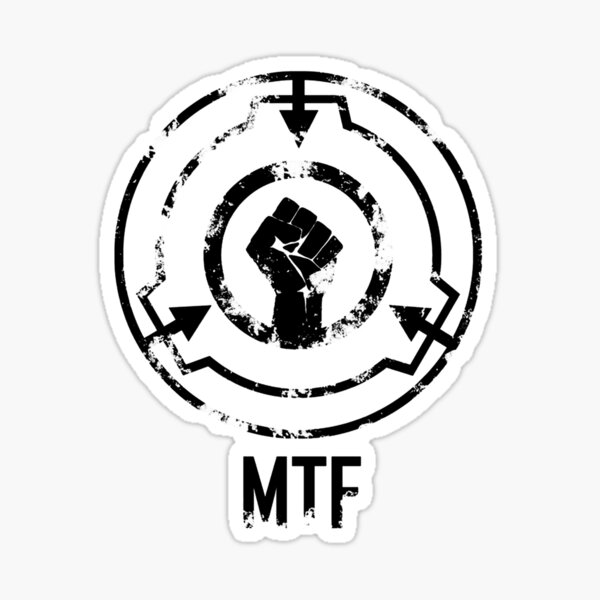 "Mobile Task Force SCP Foundation" Sticker by msuwun | Redbubble