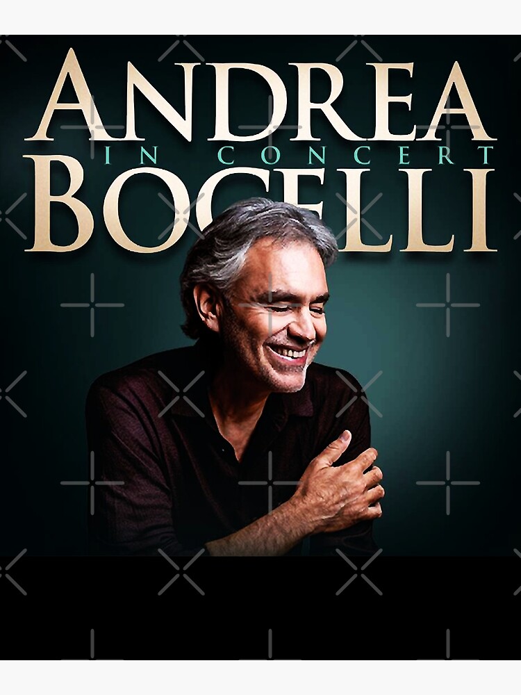 "Day Gift Best Tour Singer Man Andrea Bocelli Best Selling Graphic For ...