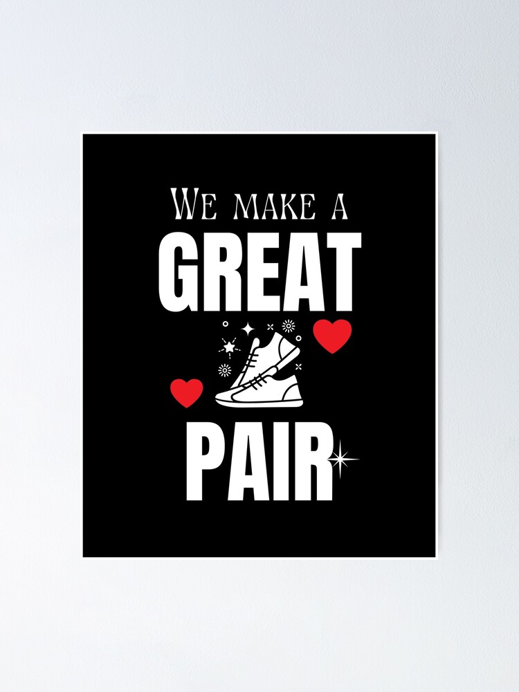 "Cute Couples That Walk Together and Stay Together" Poster for Sale by ...