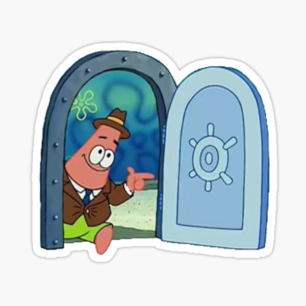 "Patrick Star" Sticker by Staroverovsemyo | Redbubble