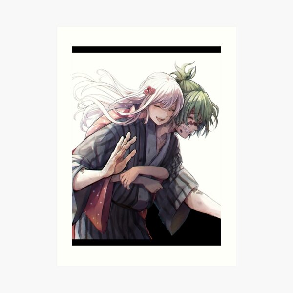 "Demon Slayer - Upper Rank 6 And Gyutaro Upper Rank 6 Daki" Art Print ...