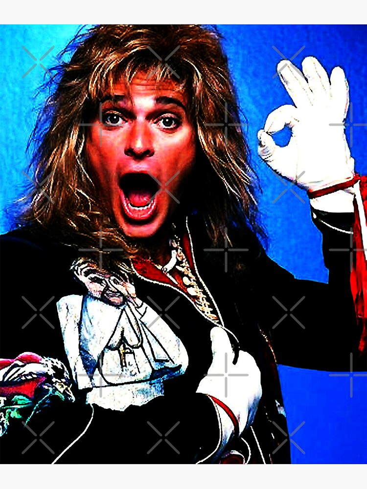 "Great Model David Lee Roth Band Cool Graphic Gift" Sticker by ...