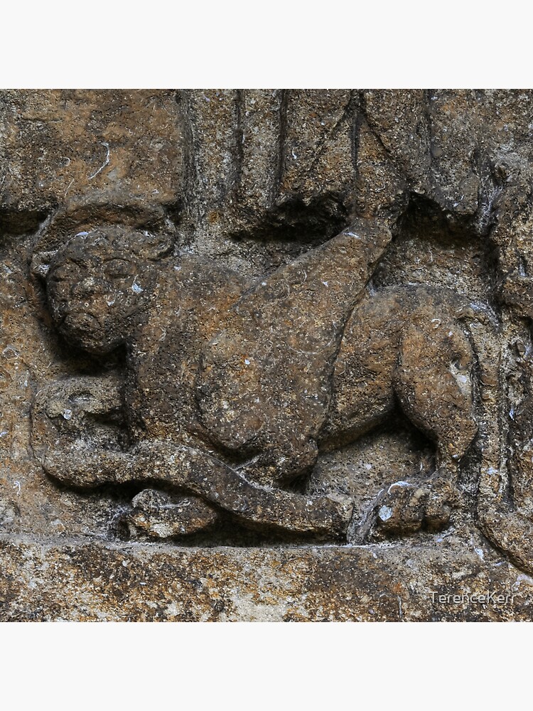 Pegatina «León alado símbolo de San Marcos Evangelista» de TerenceKerr ...