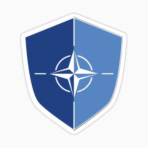 "NATO OTAN" Sticker for Sale by Edmundnfriends | Redbubble