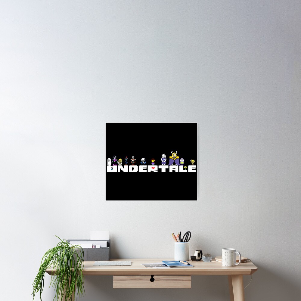 "Undertale Classic Video Game – Sans Retro" Poster for Sale by Monili98 ...