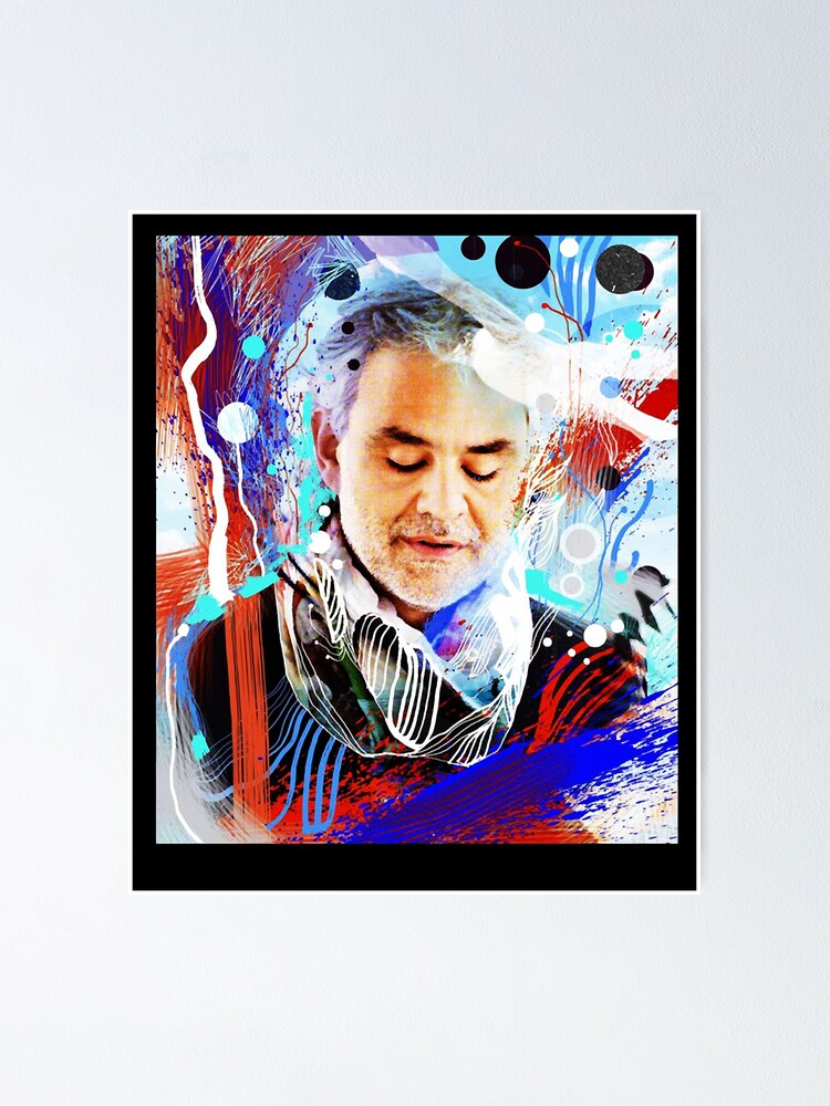 "Vintage Best Of Andrea Bocelli Singer Man Legend Awesome For Movie ...