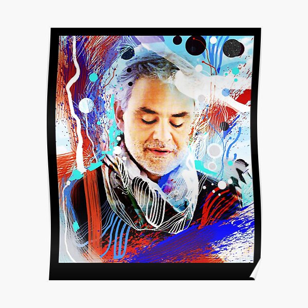 "Vintage Best Of Andrea Bocelli Singer Man Legend Awesome For Movie ...