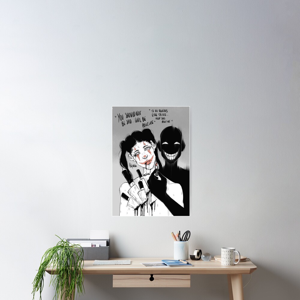 "DON'T BE SAD /" Poster for Sale by ARTYBISHH | Redbubble