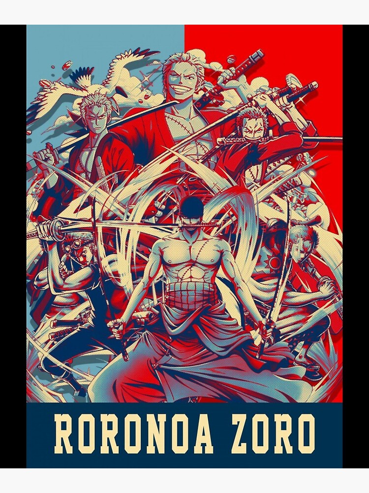 "Rono Zoro one piece" Canvas Print for Sale by fatima250 | Redbubble