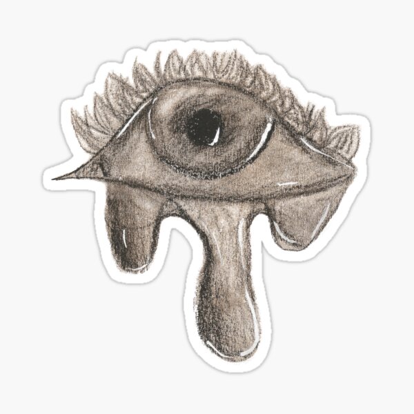"Crying Eye" Sticker by RRmamba | Redbubble