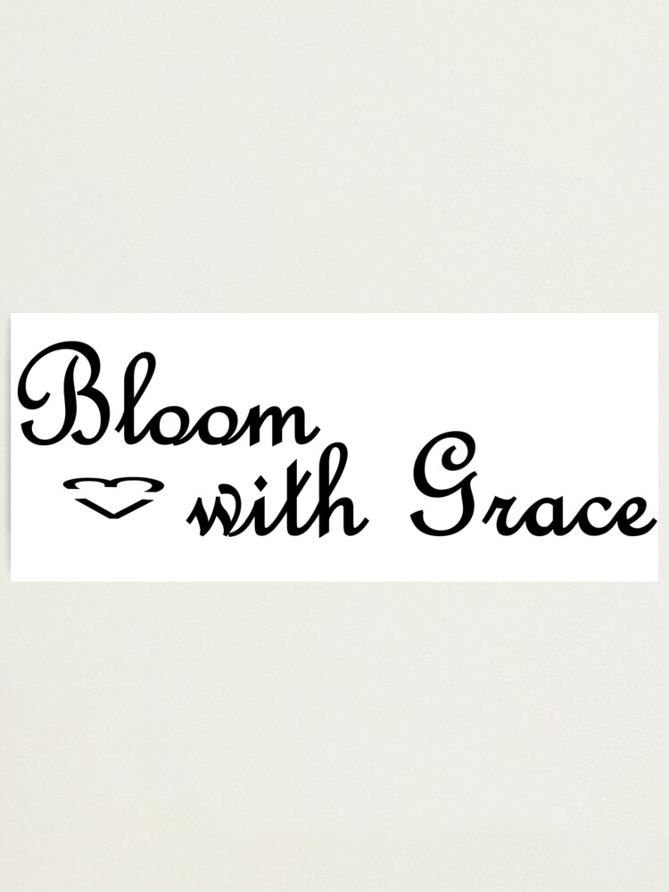"Bloom with Grace Svg, Spring Svg, Easter Svg, Spring Quote SVG, Spring ...