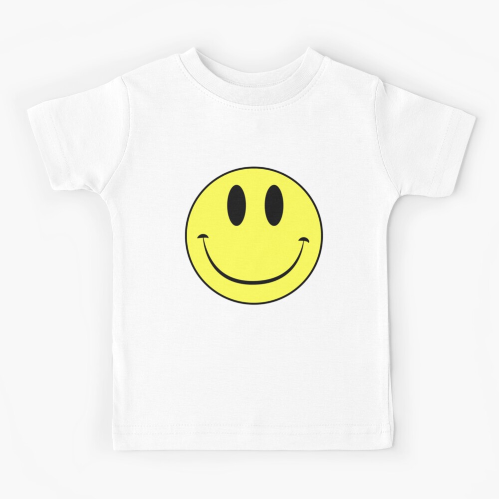 "Classic Acid House Smiley Face Rave Culture" Kids T-Shirt by ...