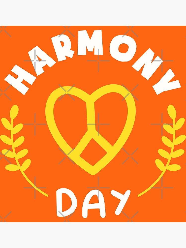 "Harmony day 2022 - Orange Australian Harmony day" Poster for Sale by ...