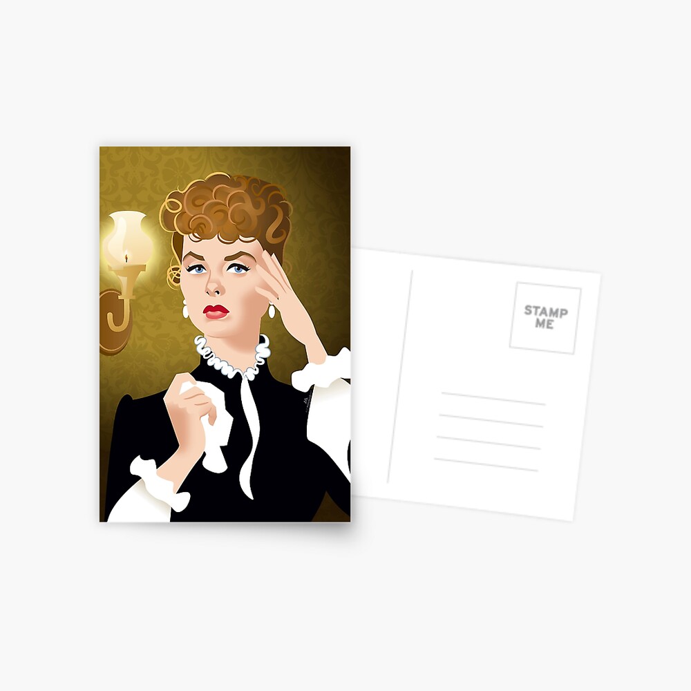 "Gaslight" Postcard by AleMogolloArt | Redbubble