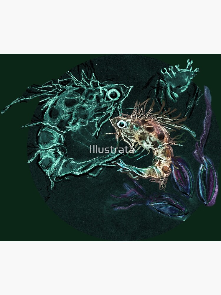"Deep sea creatures" Poster for Sale by Illustrata | Redbubble