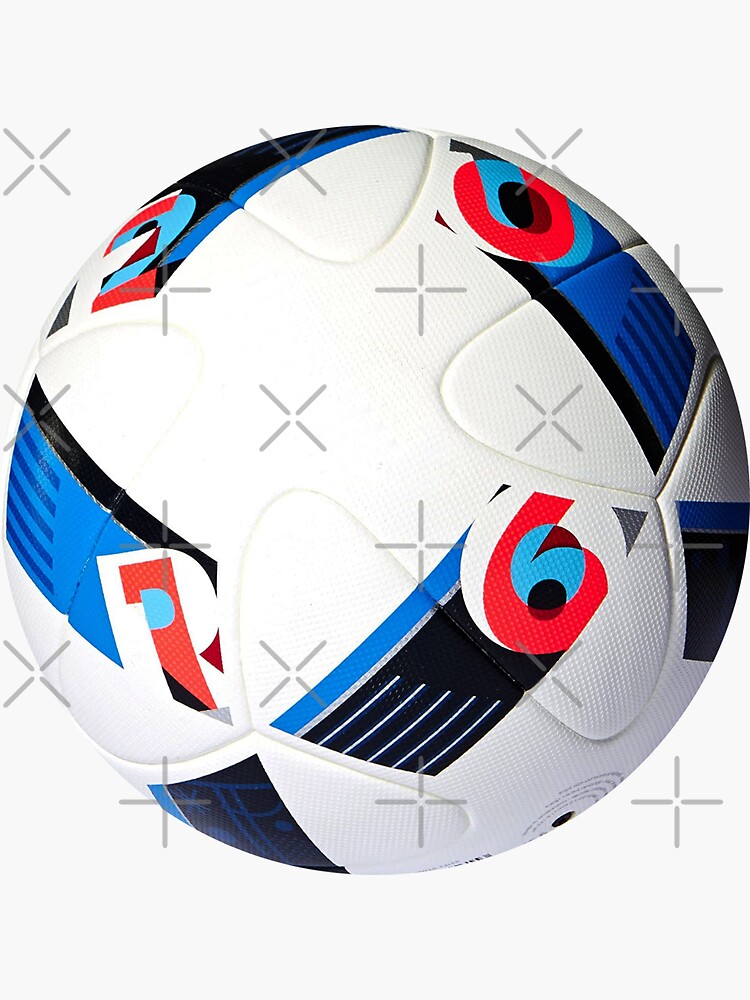 "2016 Euro Cup Ball" Sticker by OnTargetSports | Redbubble