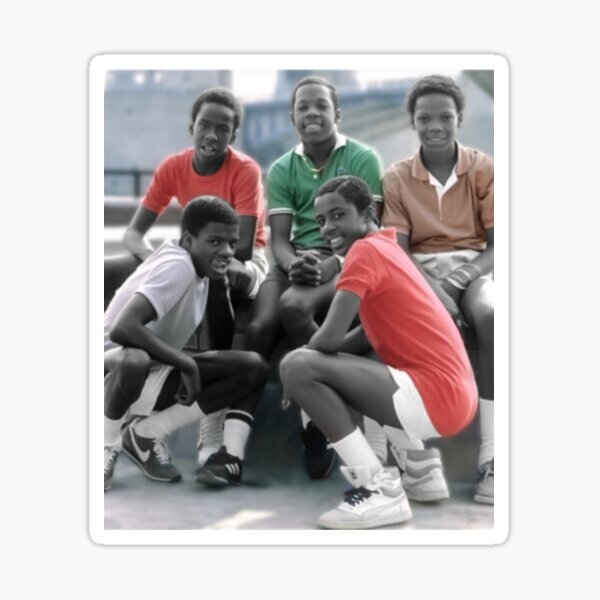 "New Edition 80s" Sticker by CharlieSu | Redbubble