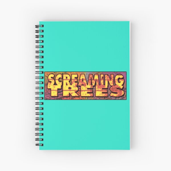 "Screaming Trees Logo - Original Fan Art Mark Lanegan " Spiral Notebook ...