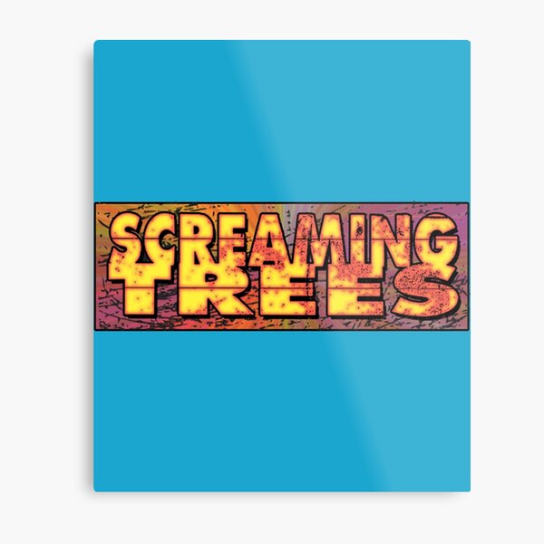 "Screaming Trees Logo - Original Fan Art Mark Lanegan " Metal Print by ...