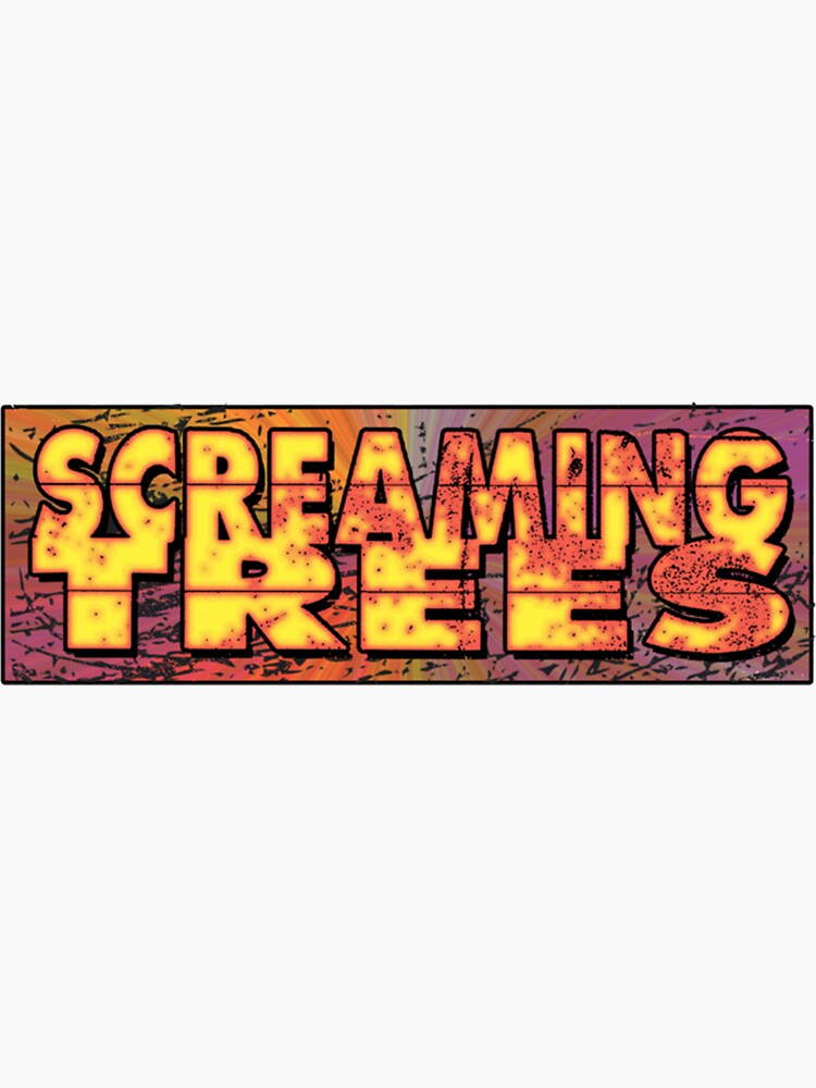 "Screaming Trees Logo - Original Fan Art Mark Lanegan" Sticker von ...