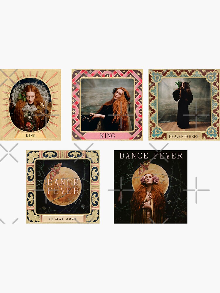 "florence and the machine stickers set" Sticker for Sale by ...