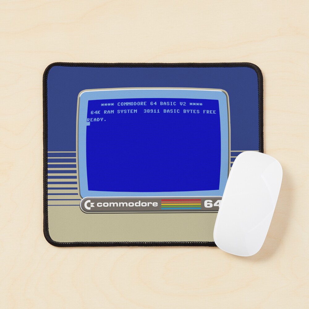 "Home Computer Commodore 64 Boot Screen - Ready - c64 Inspired" Sticker ...