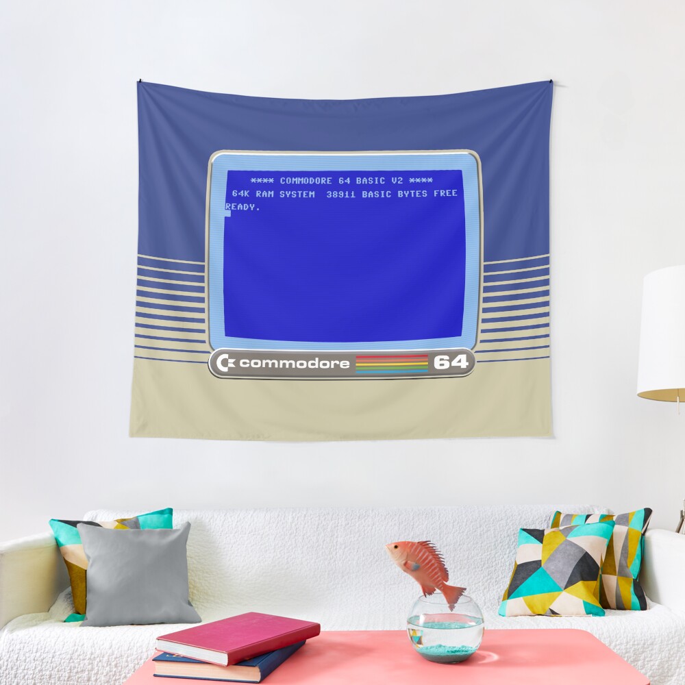 "Home Computer Commodore 64 Boot Screen - Ready - c64 Inspired ...