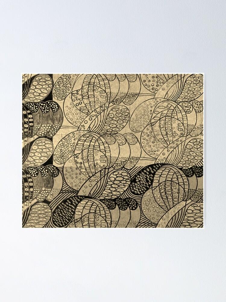 "Charles Rennie Mackintosh, pattern floral " Poster for Sale by Wirla ...