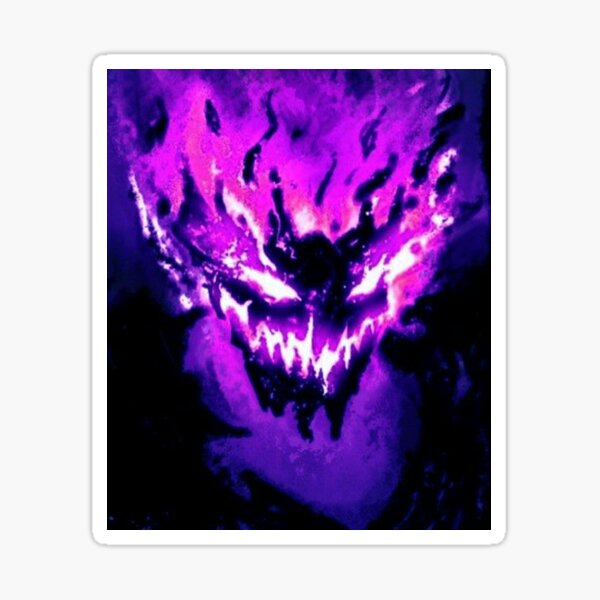 "Shadow Fiend" Sticker by OliverLucas | Redbubble