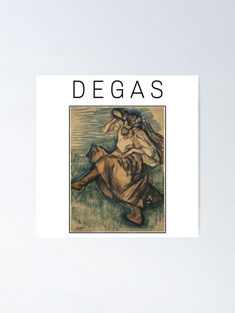 Poster « Edgar Degas, danseuse russe, danseuse, danseuse gitane, slave ...