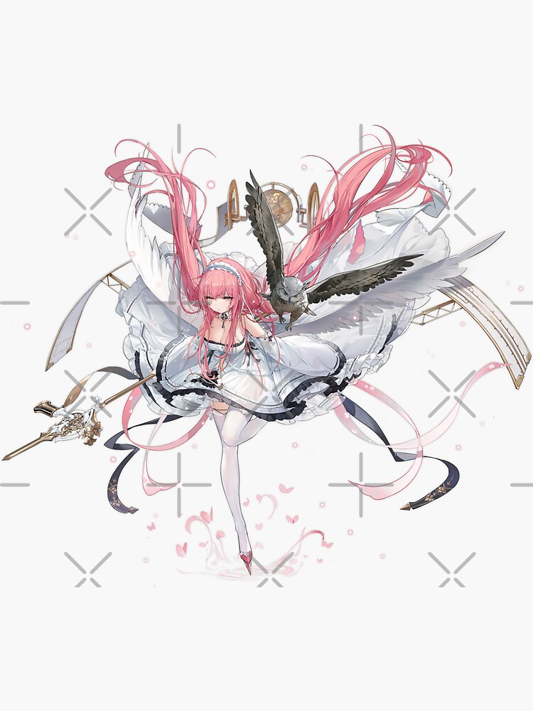 "Cute girls Azure lane" Sticker for Sale by Rose-Ruland | Redbubble