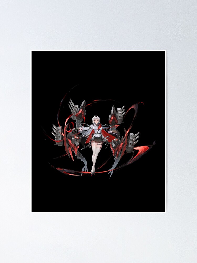 "Cute girls Azure lane" Poster by Rose-Ruland | Redbubble