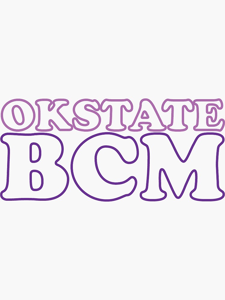 "BCM Purple Sticker" Sticker by bayrachelle | Redbubble